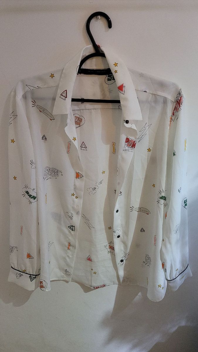 Camisa Zara | Camisa Feminina Zara Usado 94544731 | enjoei