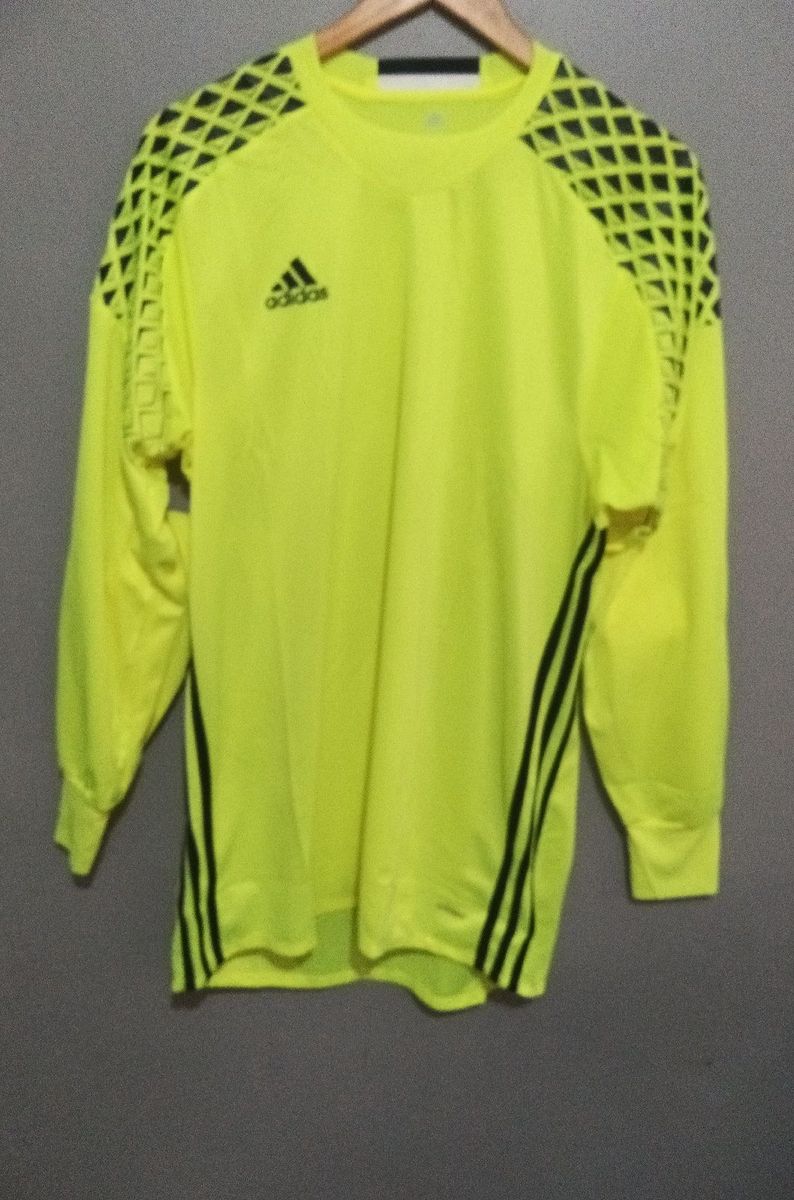 Camiseta Adidas Adizero Goleiro Verde Limão | Camisa Masculina Adidas ...