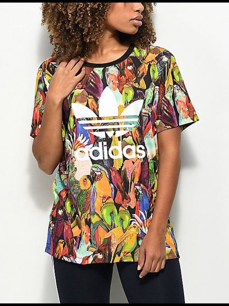 Camiseta Adidas + Farm Passaredo | Camiseta Feminina Adidas + Farm ...