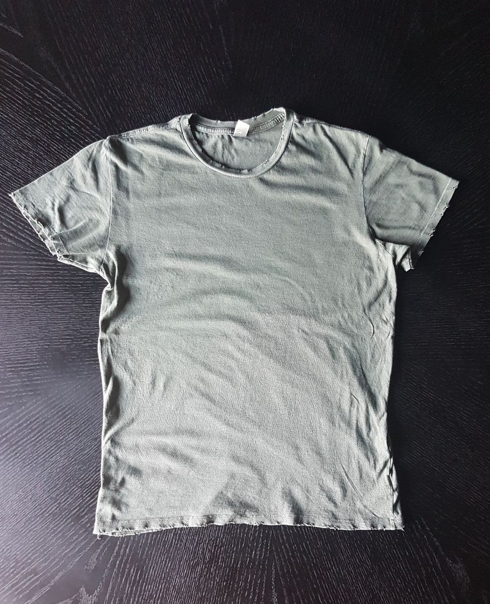 Camiseta Básica Militar Destroyed | Camiseta Masculina Alternative Apparel Usado 46661413 | enjoei