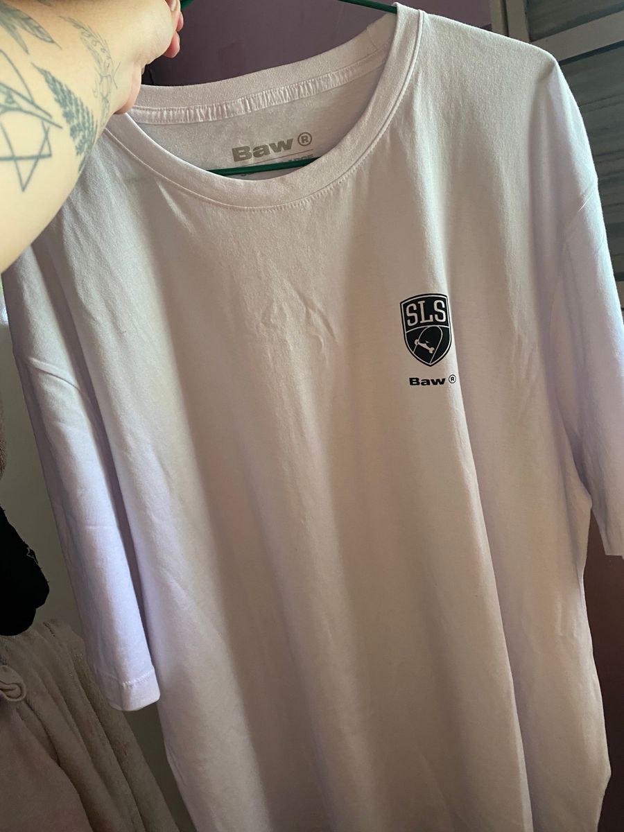 Camiseta Baw X Sls White | Camiseta Masculina Baw Clothing Usado ...