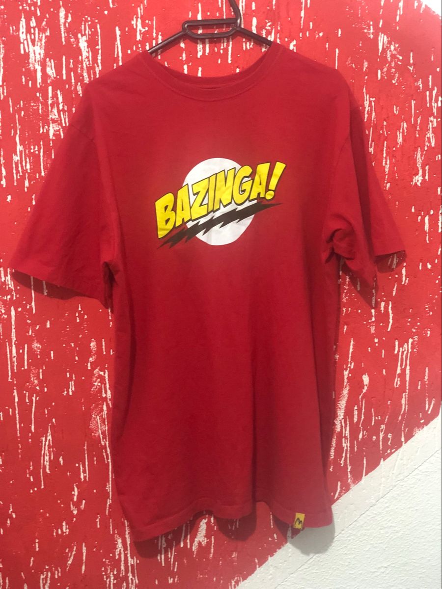 T Shirt Bazinga Xxg | Camiseta Masculina Linux Mall Usado 81538499 | enjoei