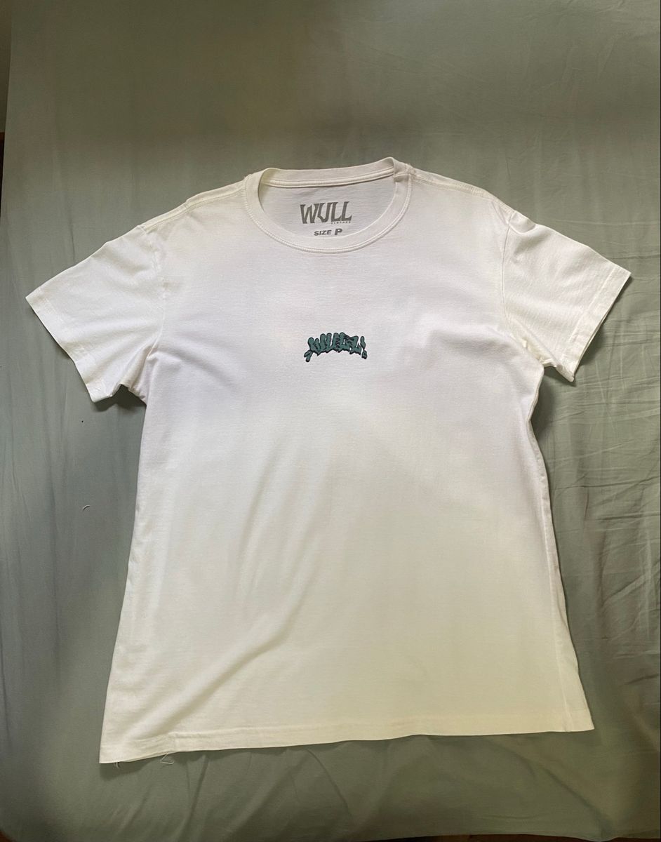 Camiseta Branca Basica Wull Clothes | Camisa Masculina Wull Clothes ...