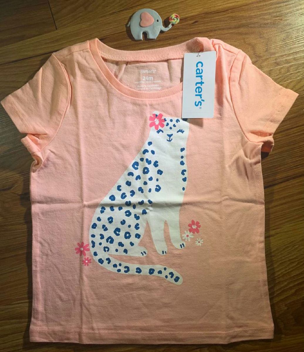 Camiseta Carter's 24 Meses Importada(nova) | Roupa Infantil para Bebê Carters Nunca Usado ...