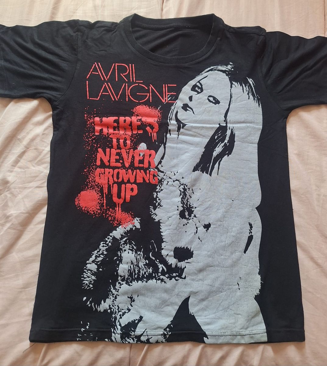 Camiseta Costumizada Avril Lavigne | Blusa Feminina Avril Lavigne Usado ...