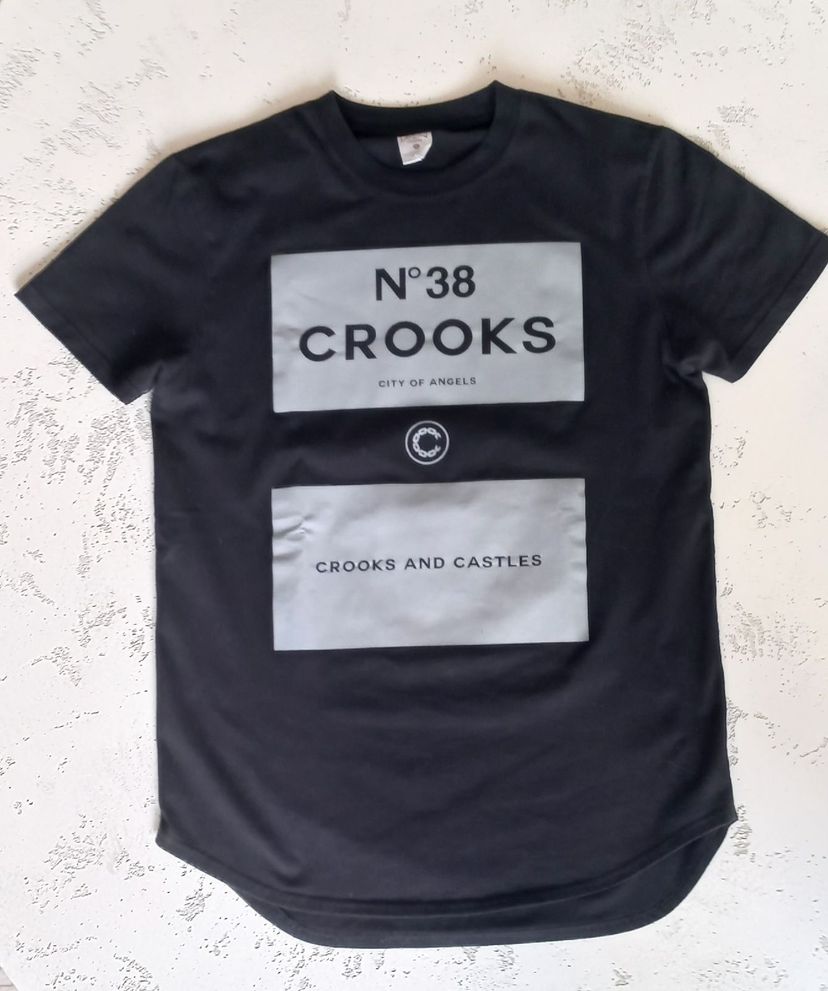Camiseta Crooks And Castles | Camiseta Masculina Crooks & Castles Usado ...