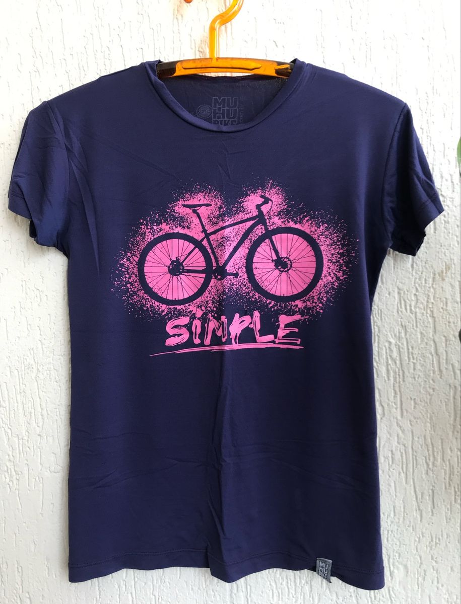 Camiseta de Treino/ Tamanho P, Estilo Baby-look/ Marca Muhu Bike Wear ...