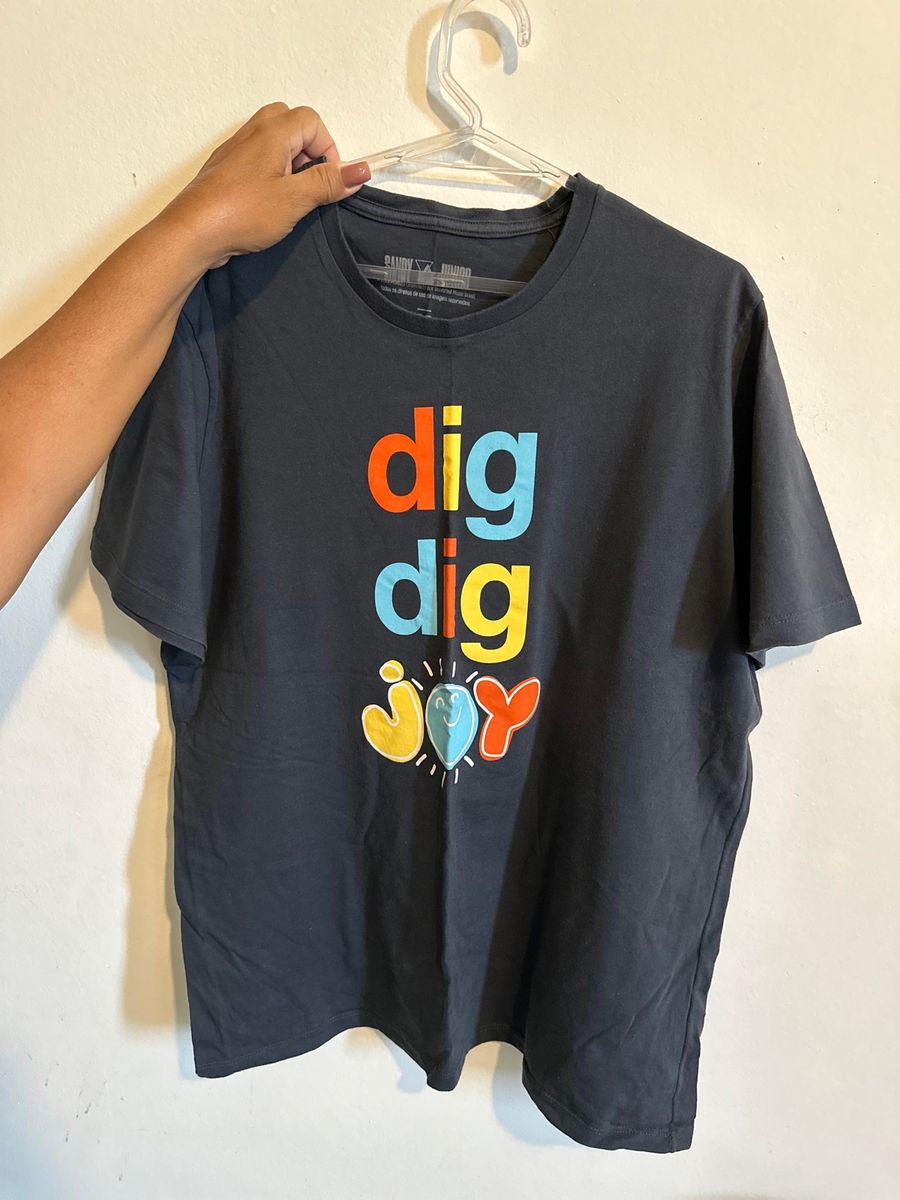 Camiseta Dig Dig Joy Sandy e Junior | Camiseta Masculina Sandy E Junior ...