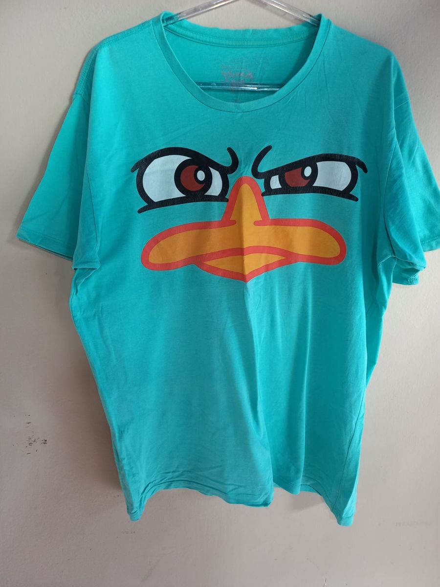 Camiseta do Personagem da Disney: Phineas e Ferb | Camiseta Masculina ...