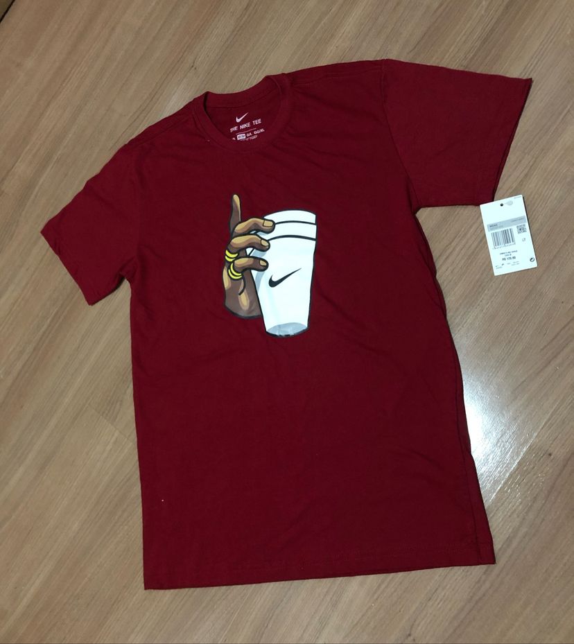 Camiseta Nike Double Cup Swoosh | Camiseta Masculina Nunca Usado ...