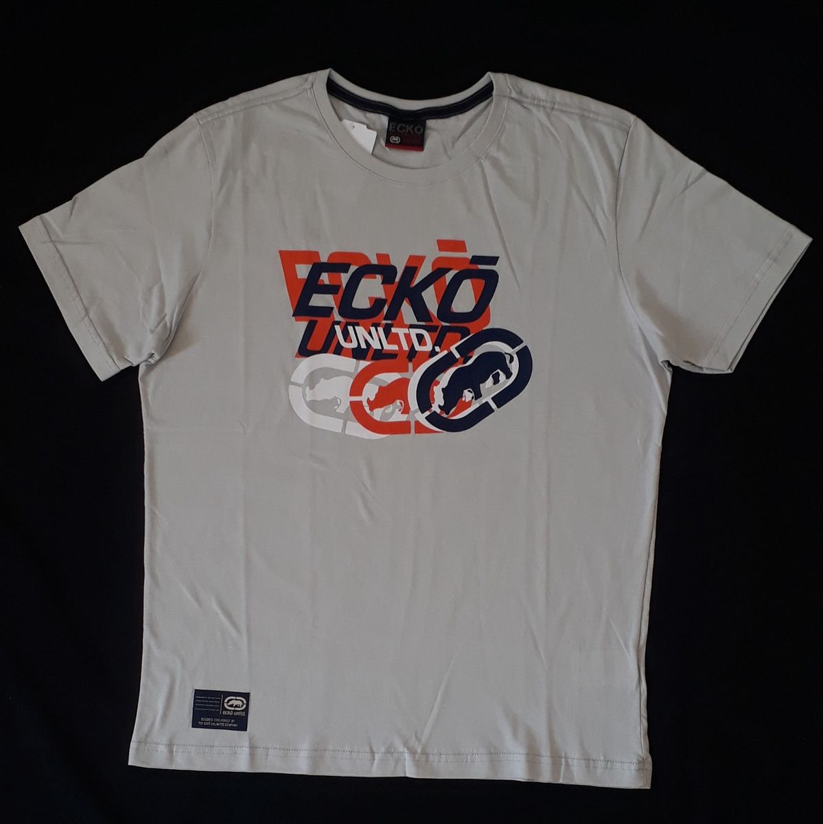 Camiseta Ecko - Nova - Cinza - Ecko Unlimited - Excelente! | Camiseta Masculina Ecko Nunca Usado ...