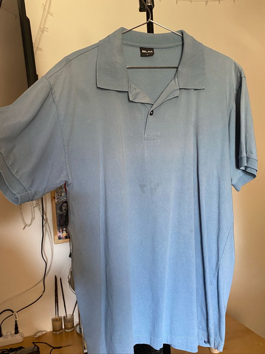 Camiseta Gola Polo Blm | Camiseta Feminina Blm Nunca Usado 71651043 ...