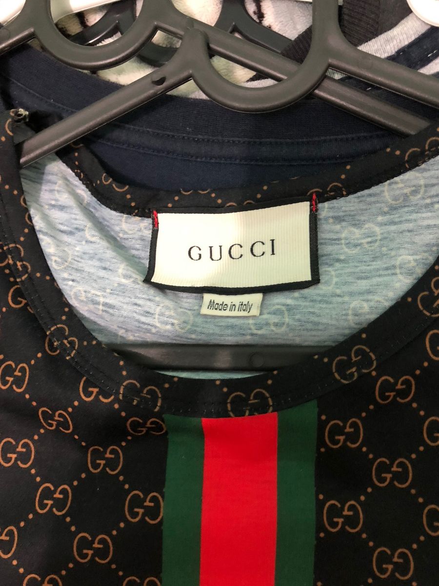Camiseta Gucci 1 Primeira Linha. | Camiseta Masculina Gucci Novo ...