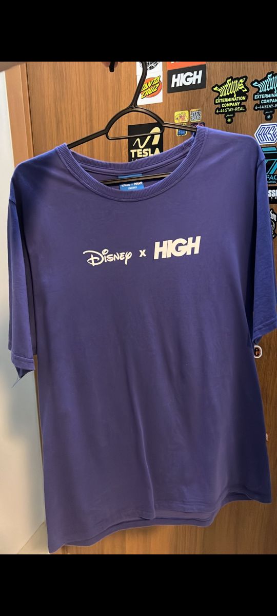 Camiseta High X Disney | Camiseta Masculina High Usado 86577430 | enjoei
