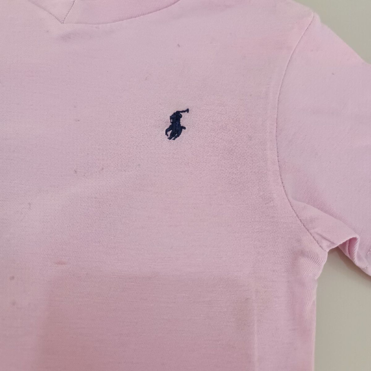 Camiseta Infantil/ Polo Ralph Lauren / Cor Rosa/ Tamanho 4 | Roupa ...