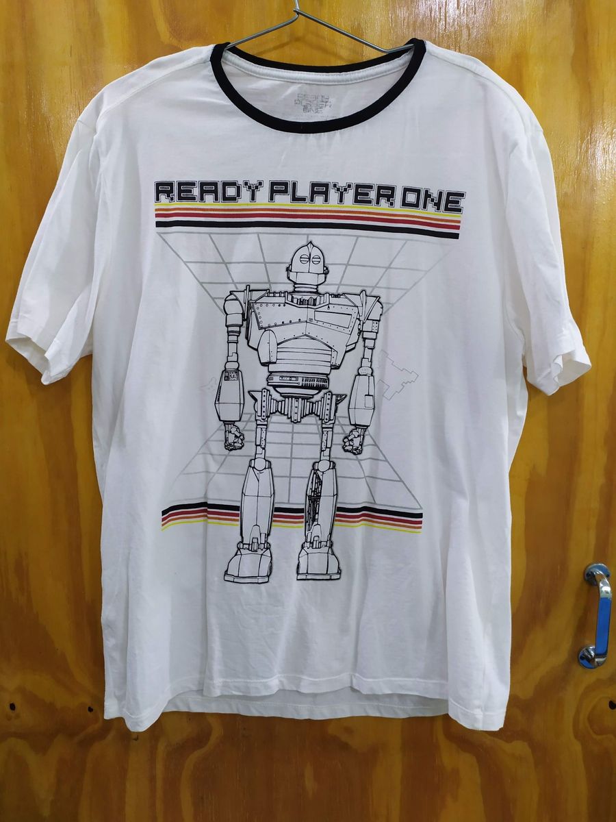Camiseta Jogador Número 1 Ready Player Number One Tam Gg | Camiseta ...