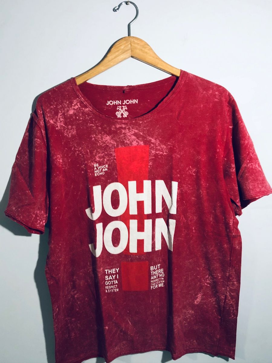 Camiseta John John | Camiseta Masculina John John Usado 43297258 | enjoei