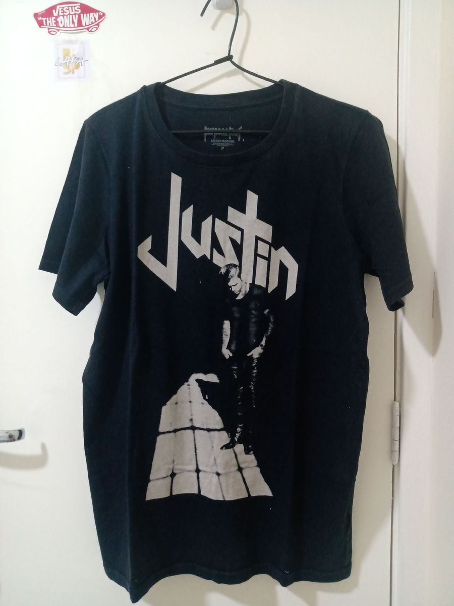 Camiseta Justin Bieber | Camiseta Feminina Renner Usado 60840550 | enjoei