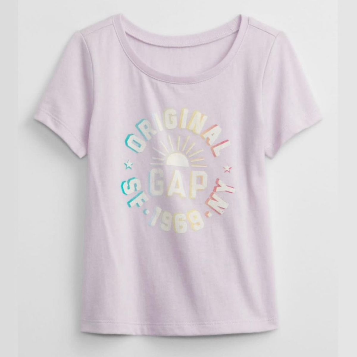 Camiseta Lilas Logo Sun Gap 4 Anos | Roupa Infantil para Menina Gap ...