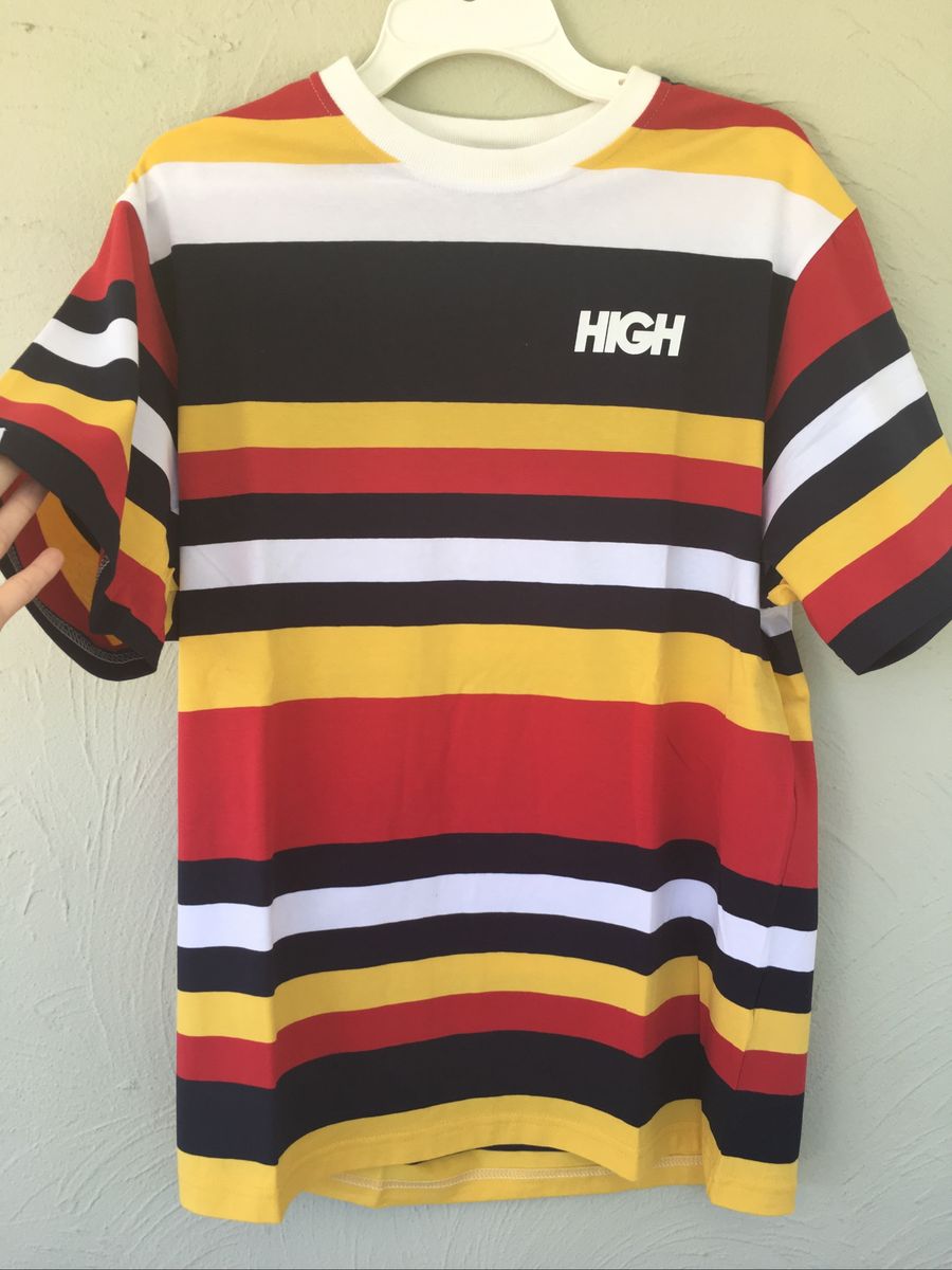 Camiseta Listrada High | Camiseta Masculina High Company Nunca Usado ...