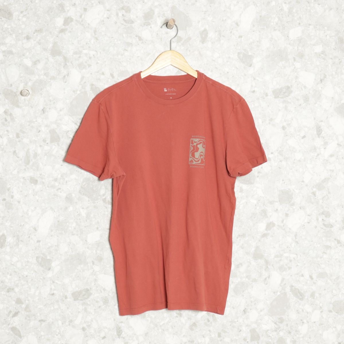 Camiseta Marrom Fox Ton | Camiseta Masculina Fox Ton Usado 121348115 ...