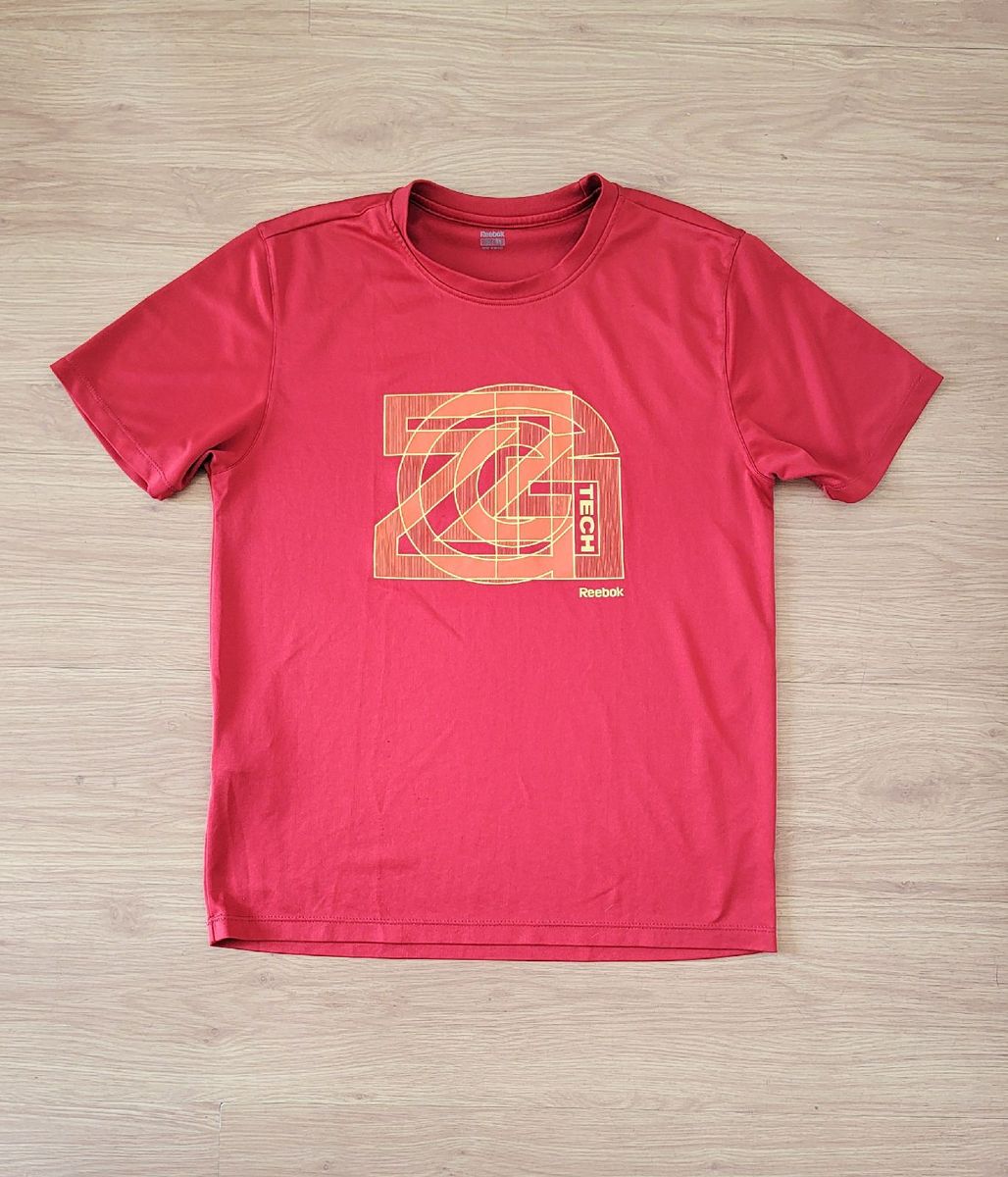 Camiseta Masculina Dri Fit Reebok | Camiseta Masculina Reebok Usado ...
