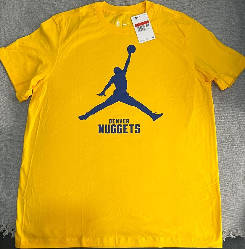 Camiseta Nba Air Jordan Denver Nuggets 100% Original | Camisa Masculina ...