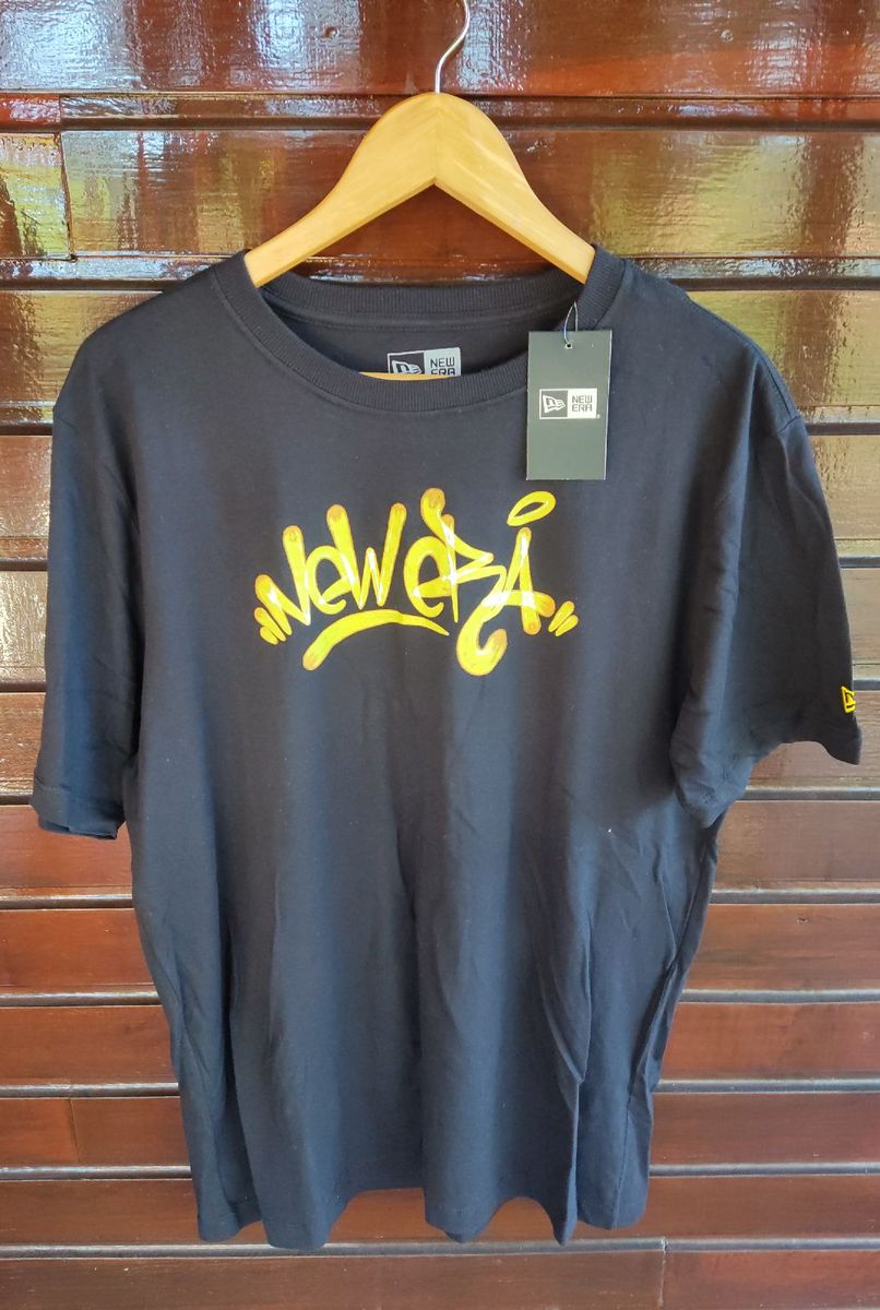 Camiseta New Era G | Camiseta Masculina New Era Nunca Usado 84907031 ...