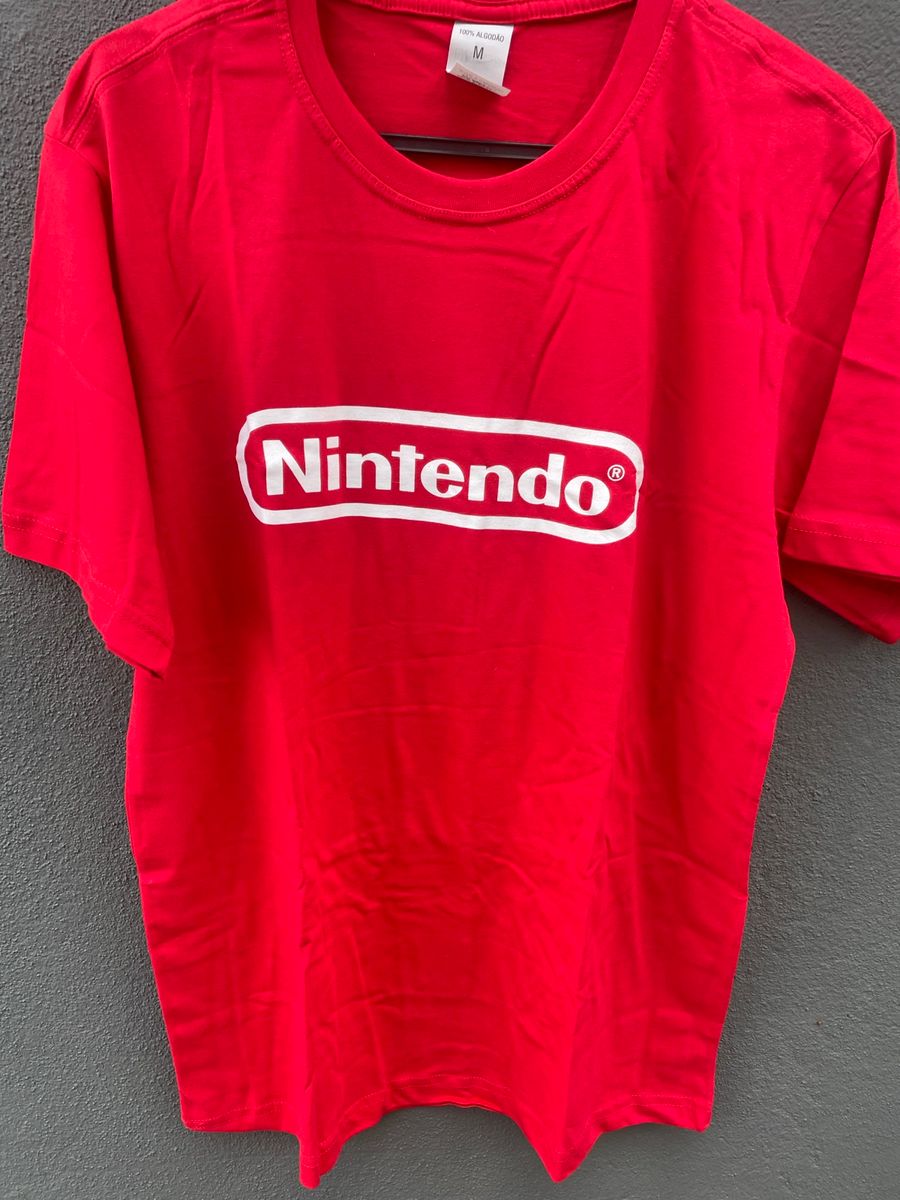 Camiseta Nintendo Tam: M | Camisa Masculina Nunca Usado 115186325 | enjoei