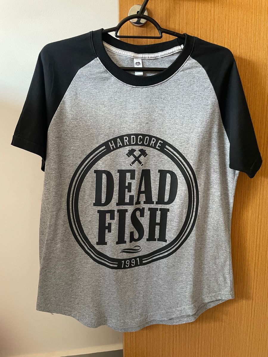 Camiseta Oficial Dead Fish | Camisa Masculina Dead Fish Nunca Usado ...