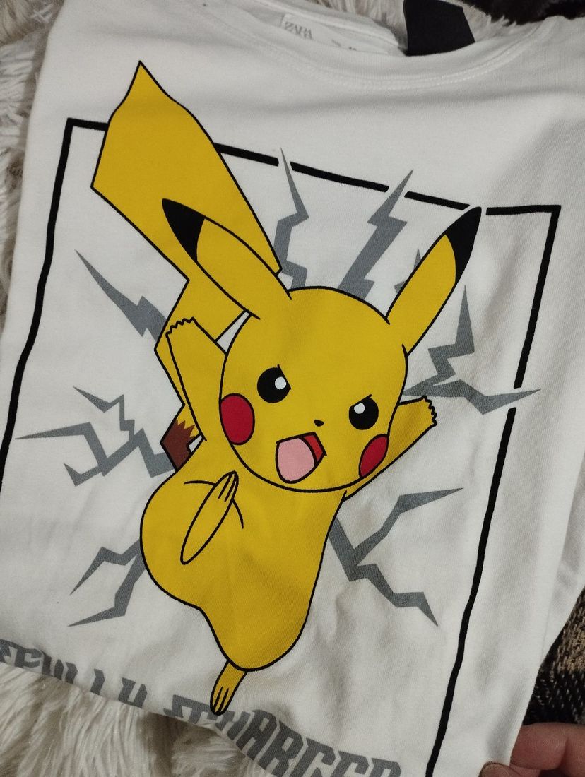 Camiseta Pokémon Zara | Roupa Infantil para Menino Zara Usado 109480365 ...