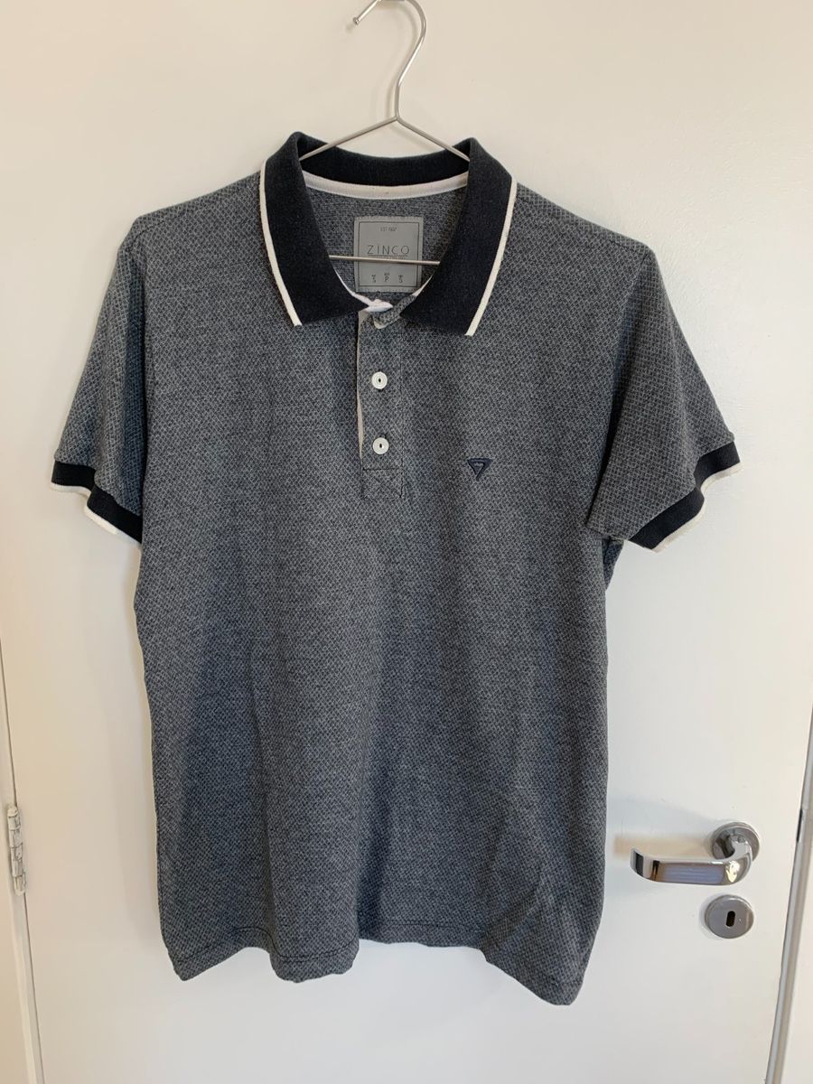 Camiseta Polo Zinco Masculina | Camiseta Masculina Zinco Usado 85510206 ...