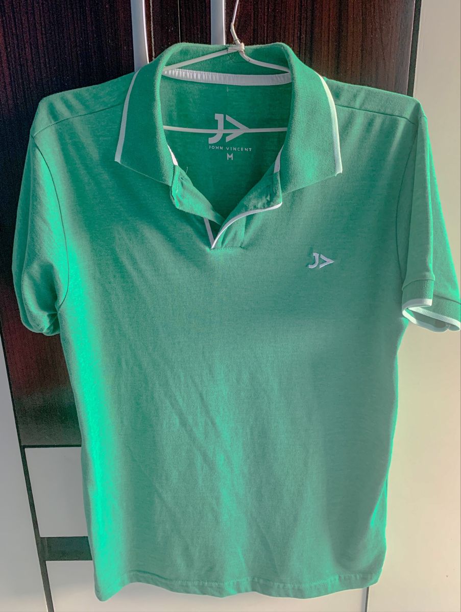 Camiseta Polo | Camiseta Masculina John Vicent Usado 40009287 | enjoei