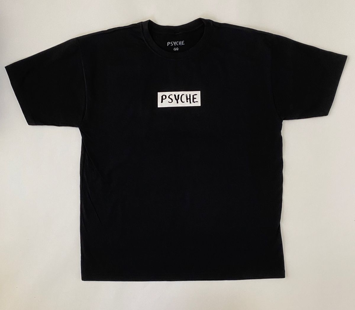 Camiseta Preta Psyche Box Logo | Camiseta Feminina Psyche Nunca Usado ...
