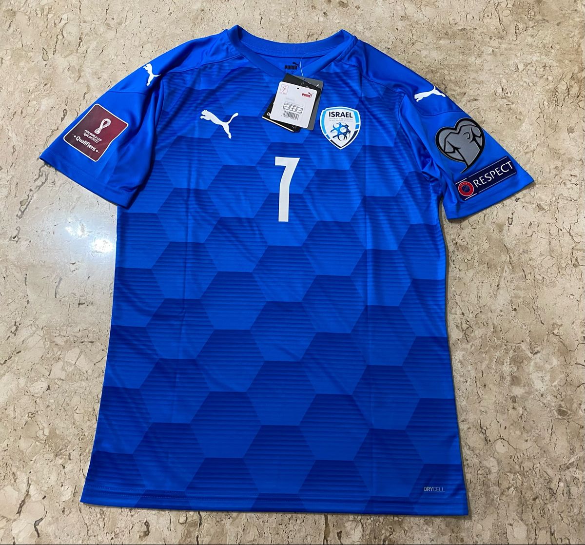 Camiseta Puma Seleção de Israel Versão Qualifies World Cup 2022 | Roupa ...