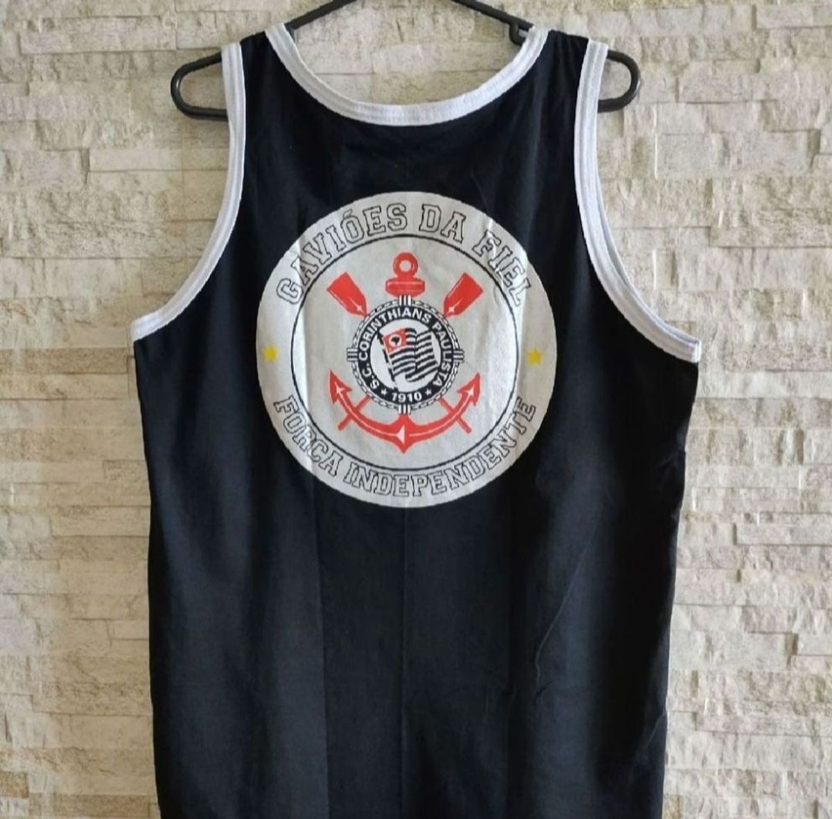 Camiseta Regata Gaviões da Fiel Corinthians Unissex Modelo Força ...