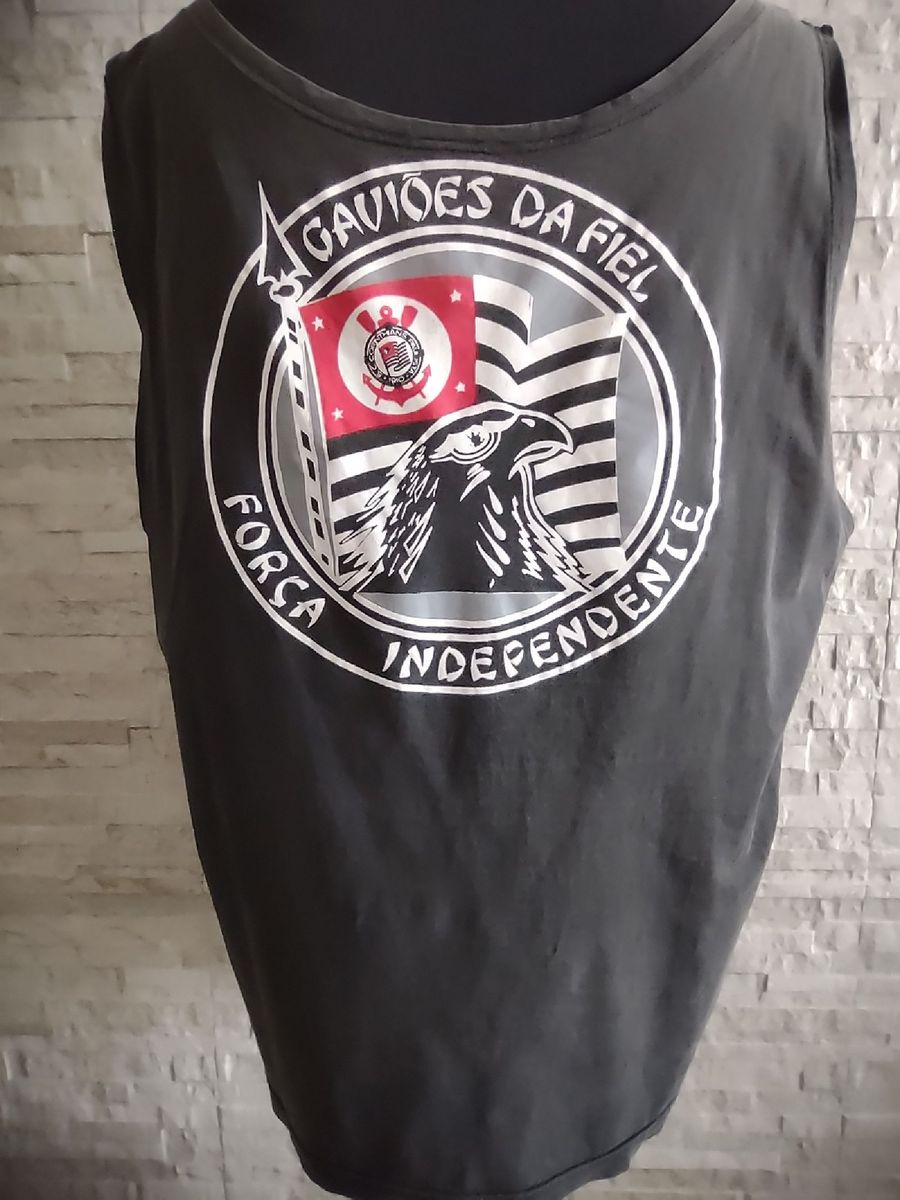 Camiseta Regata Gaviões da Fiel Força Independente | Roupa Esportiva ...