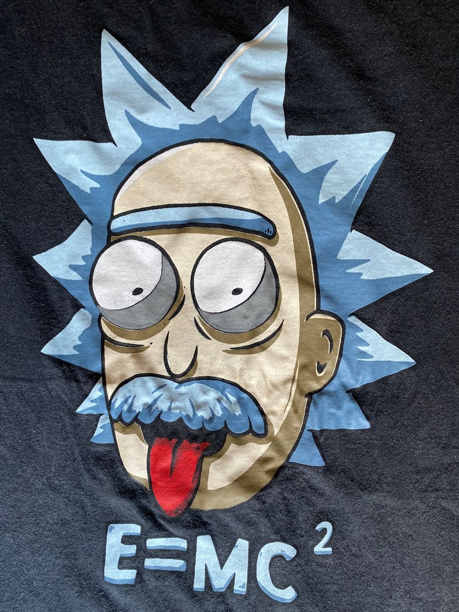 Camiseta Rick do Rick And Morty Como Albert Einstein e a Fórmula da Energia | Camiseta Feminina ...