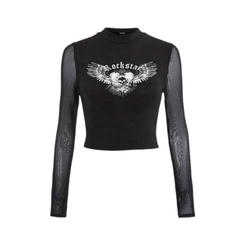 Camiseta Rockstar | Camisa Feminina Shein Usado 119638034 | enjoei
