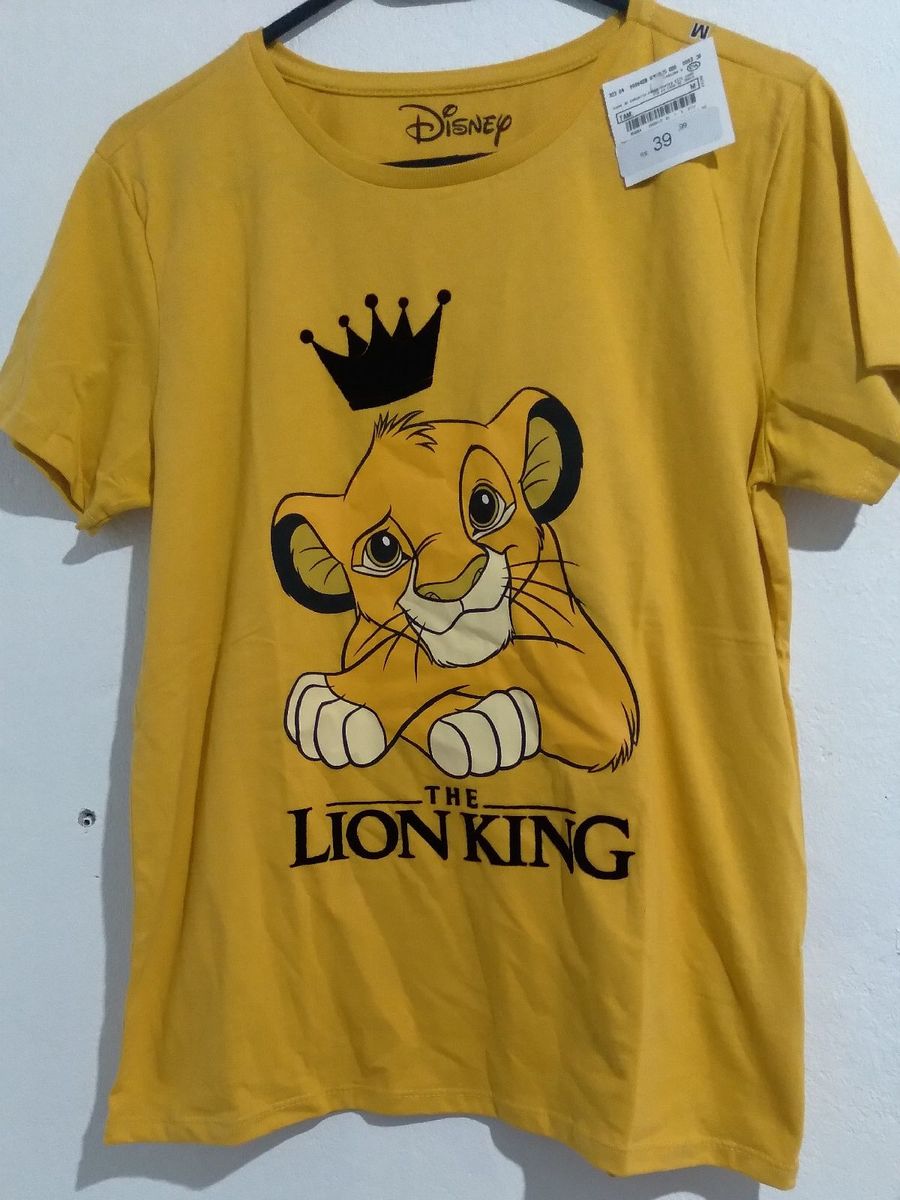 Camiseta Simba Rei Leão | Camiseta Feminina Cea Nunca Usado 78386003 | enjoei