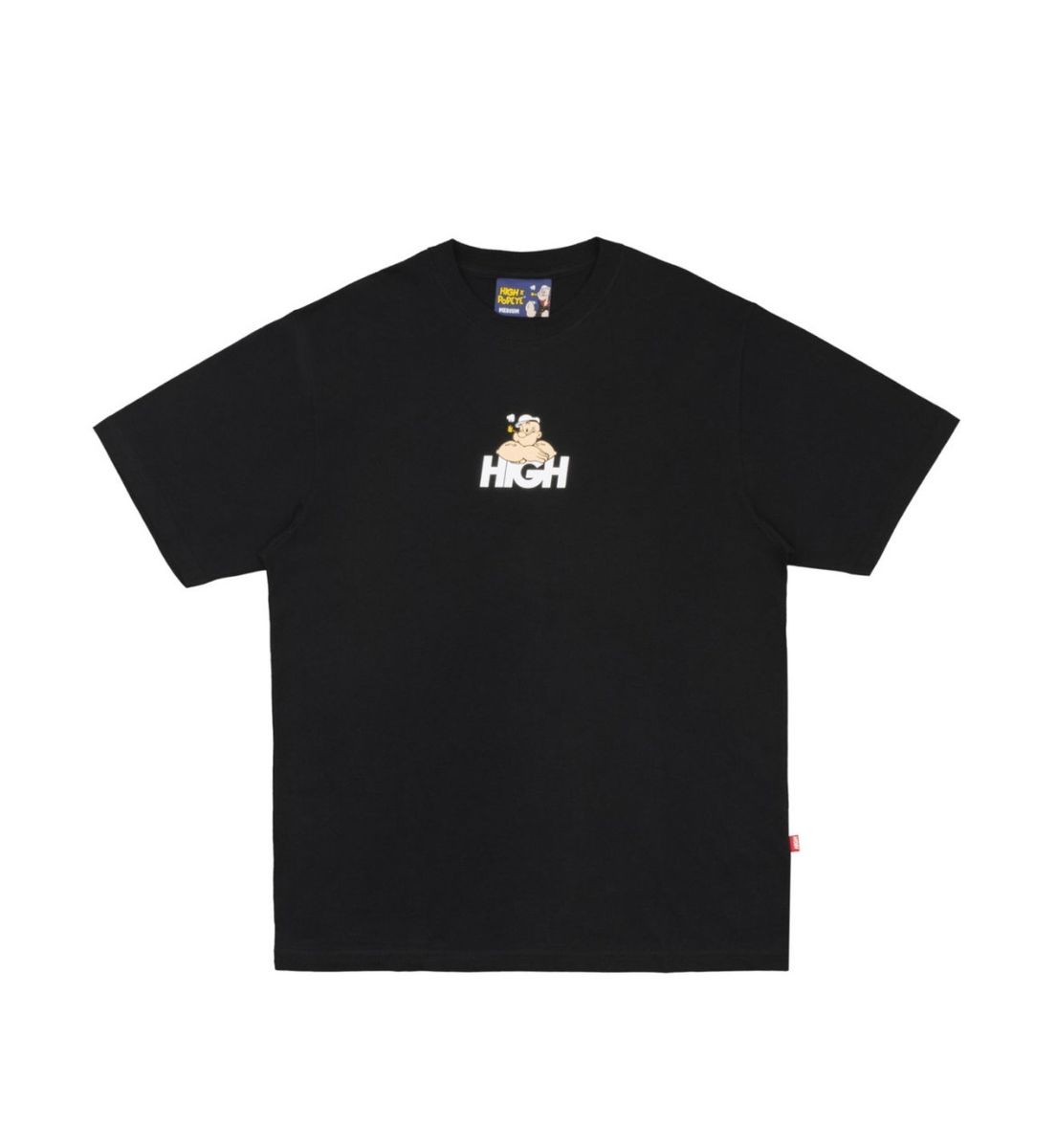 Camiseta Tee High X Popeye Logo Black High Company | Camiseta Masculina ...