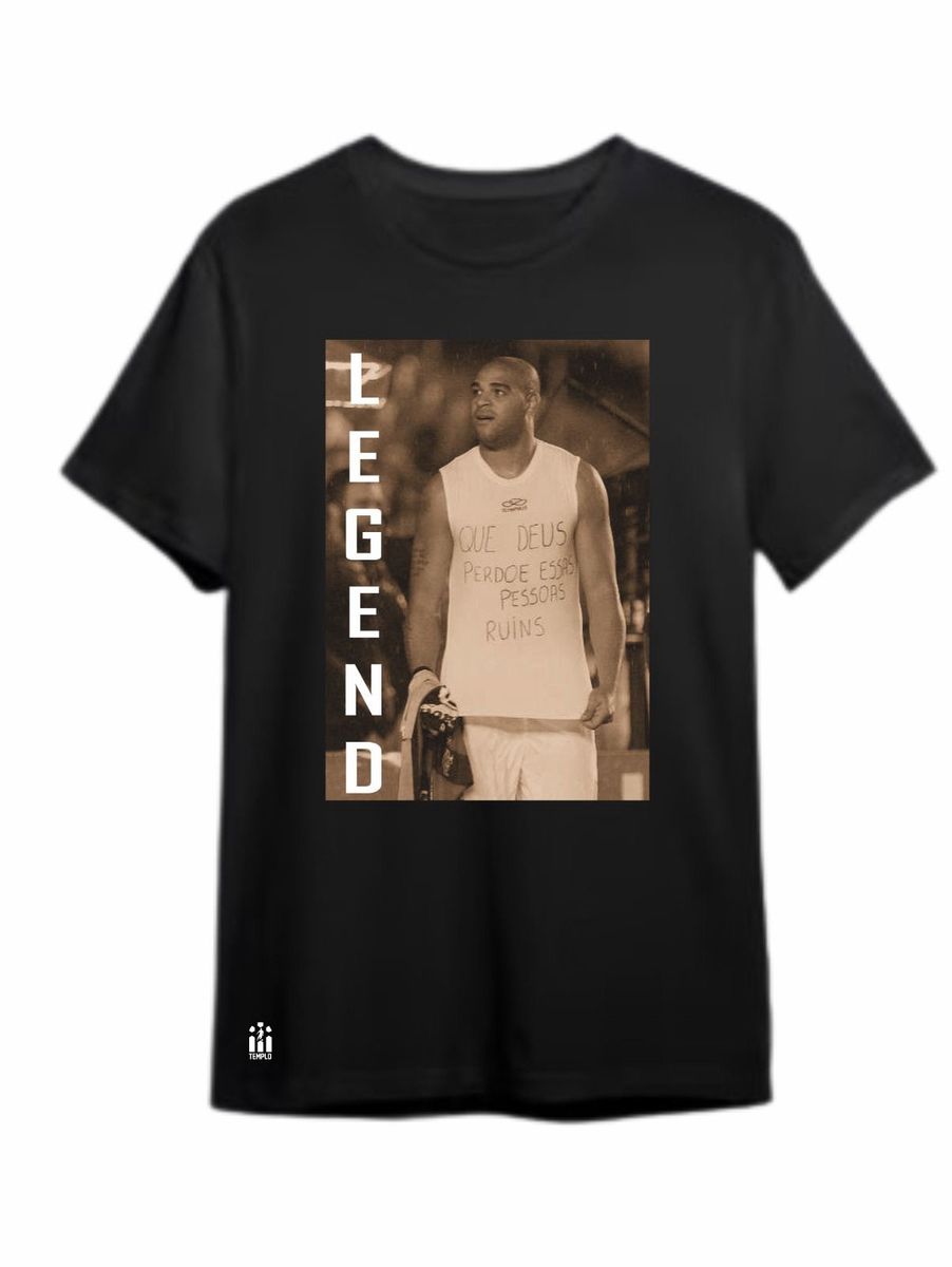 Camiseta Templo Fc Adriano Imperador | Camiseta Masculina Templo Fc ...