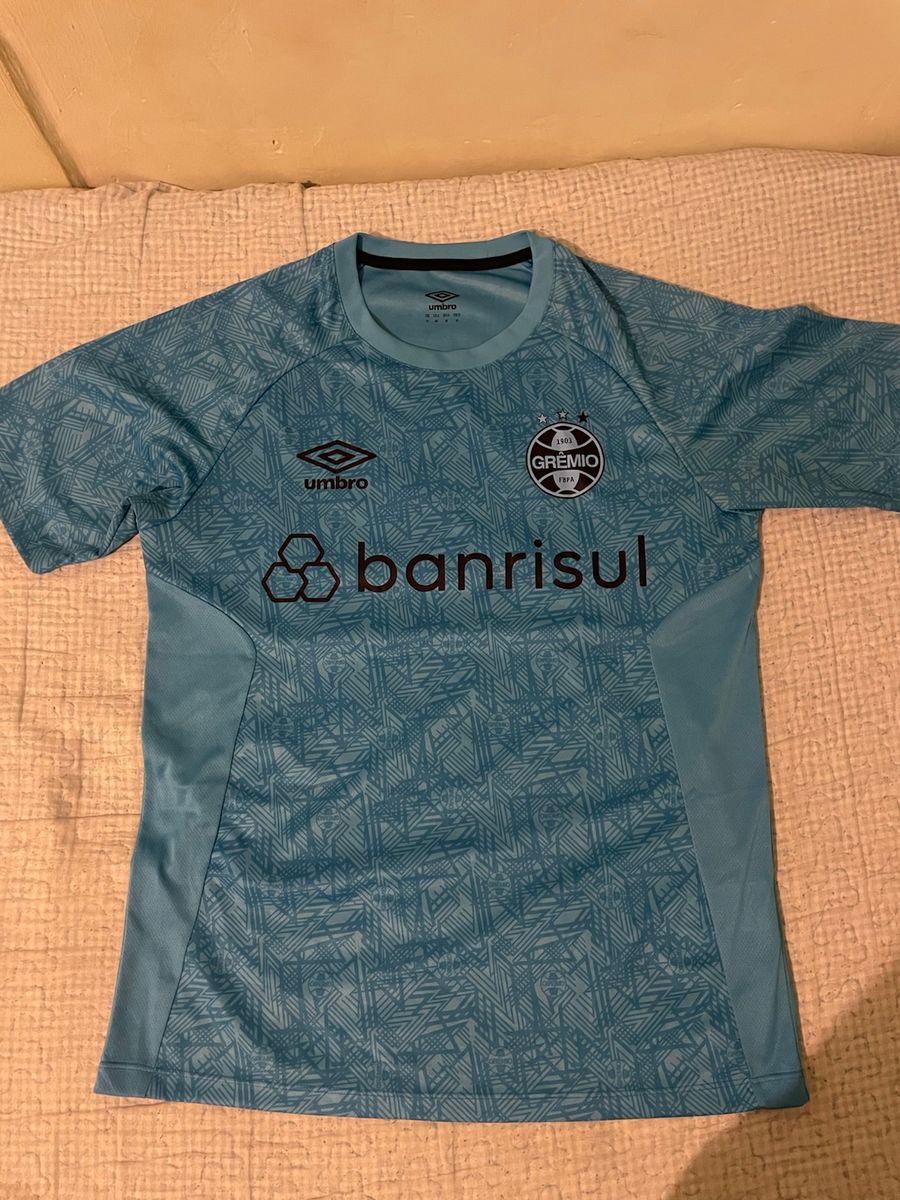 Camiseta Umbro Grêmio Azul M | Camiseta Masculina Umbro Usado 144212195 ...