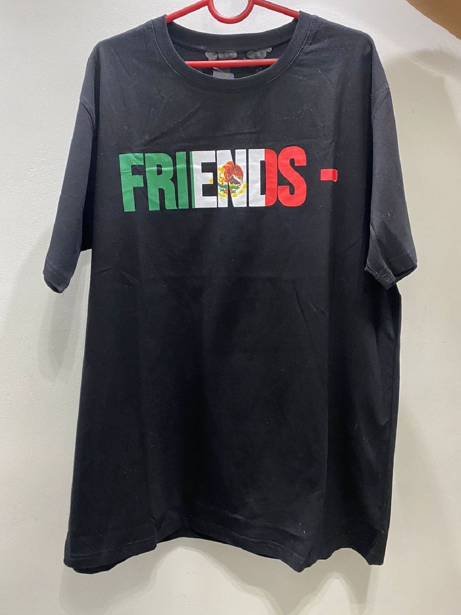 Camiseta Vlone Preta Supreme The North Face Bape Nike Off White Camisa ...