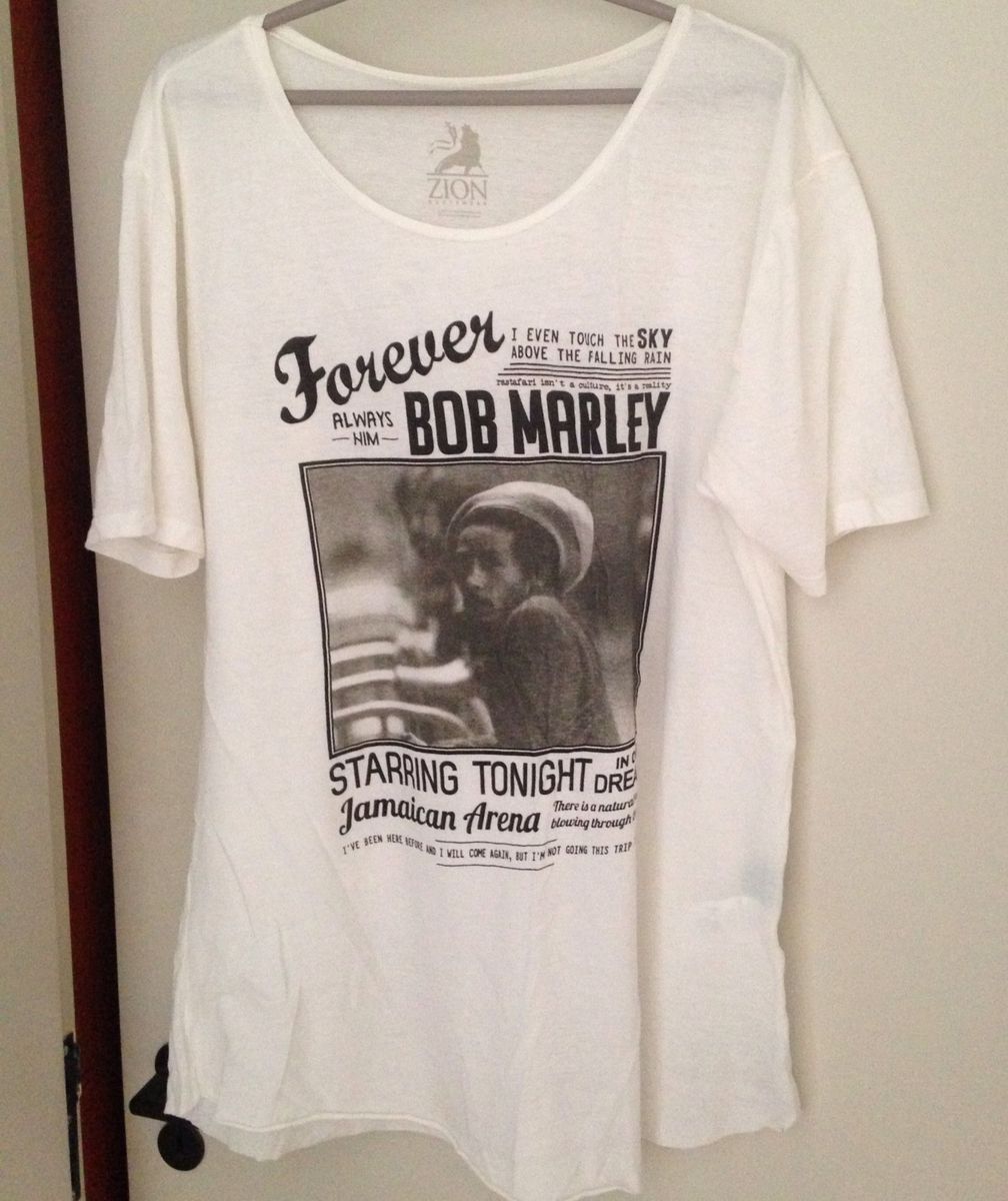 Camisetão Bob Marley Farm | Blusa Feminina Farm Nunca Usado 14907224 ...