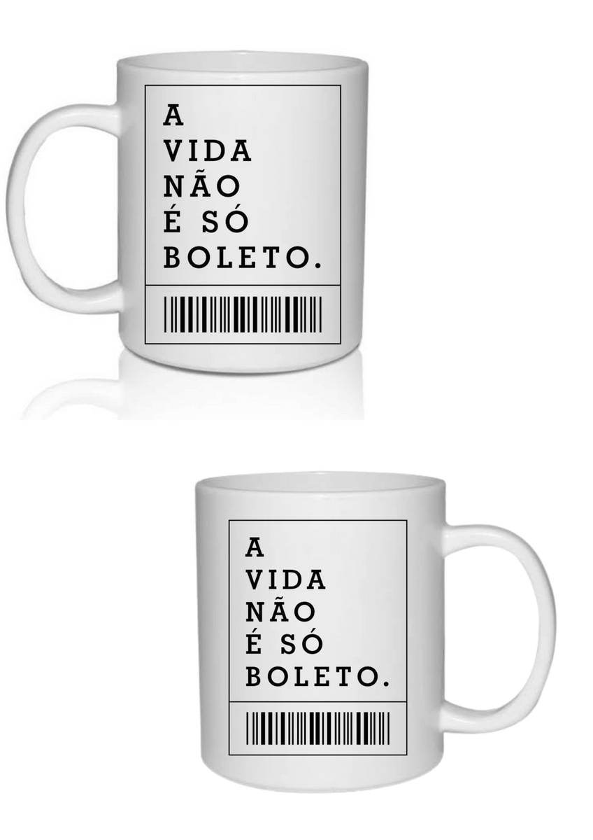 Caneca a Vida Não É Só Boleto | Móvel de Cozinha Nunca Usado 72381398 ... Caneca a Vida Não É Só Boleto | Móvel de Cozinha Nunca Usado 72381398 ...