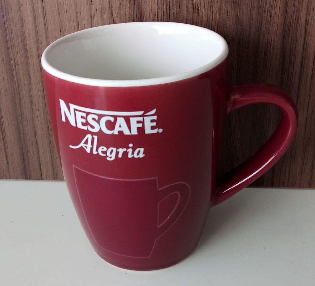 Caneca Nescafé Alegria | Canequinha Nescafe Usado 57045234 | enjoei