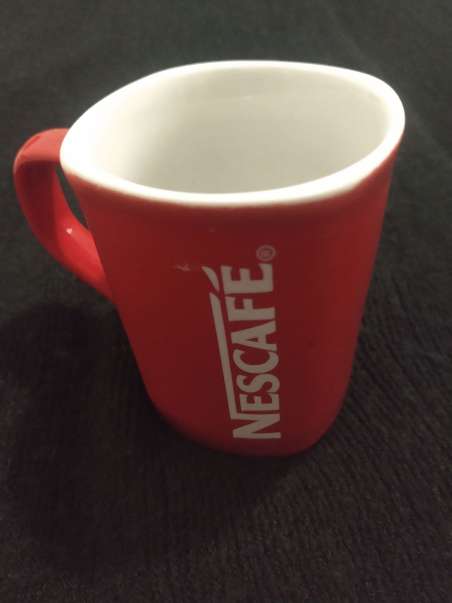 Caneca Pozzani Nescafé Vermelha | Canequinha Pozzani Usado 40548058 ...