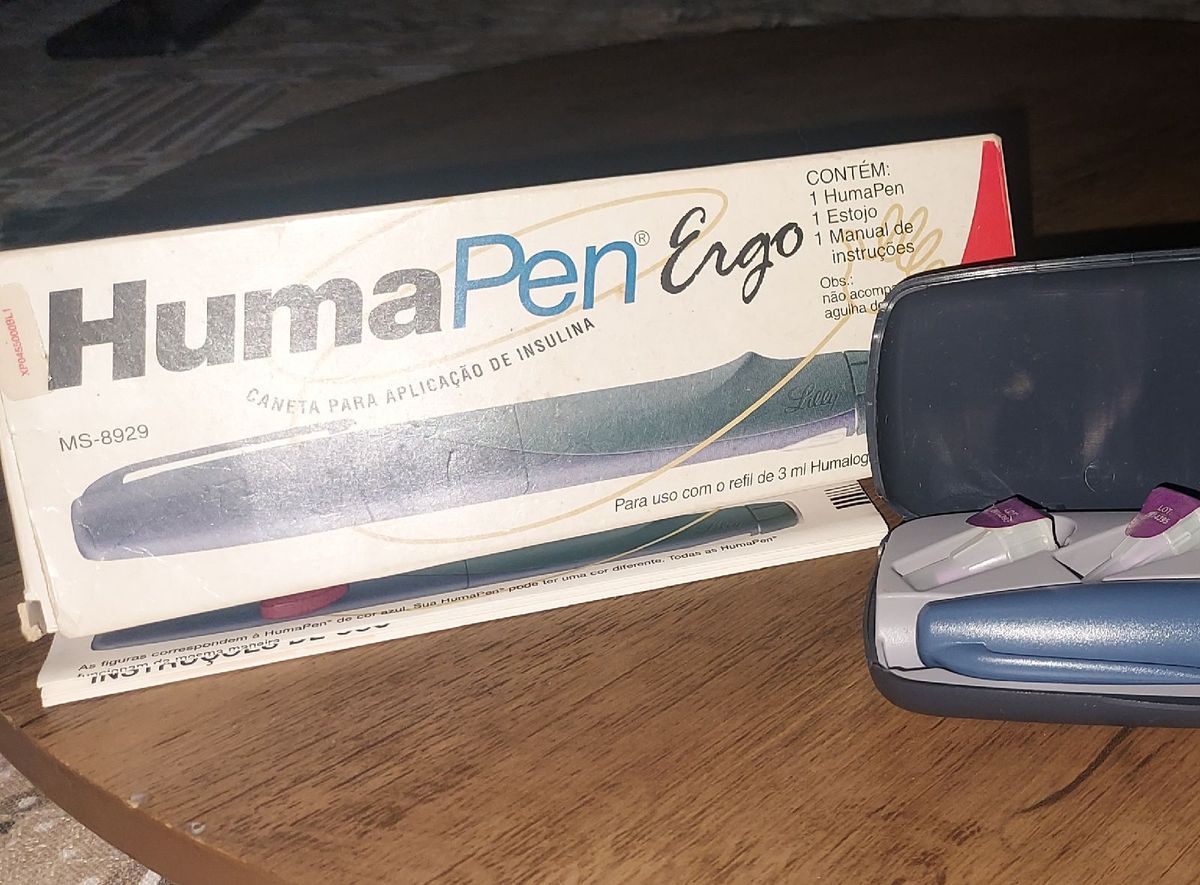 Caneta Insulina Huma Pen Ergo | Item Info & Eletro Huma Pen Usado ...