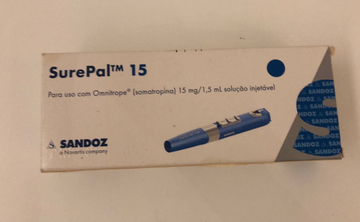 Caneta Surepal para Injeção Subcutânea de Ominitrop | Cacareco Sandoz ...